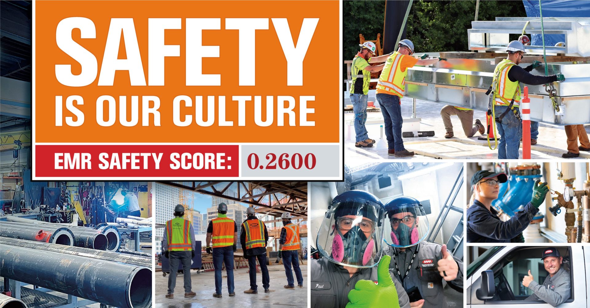 2022 AGC Safety Excellence Award | MacDonald-Miller Facility Solutions